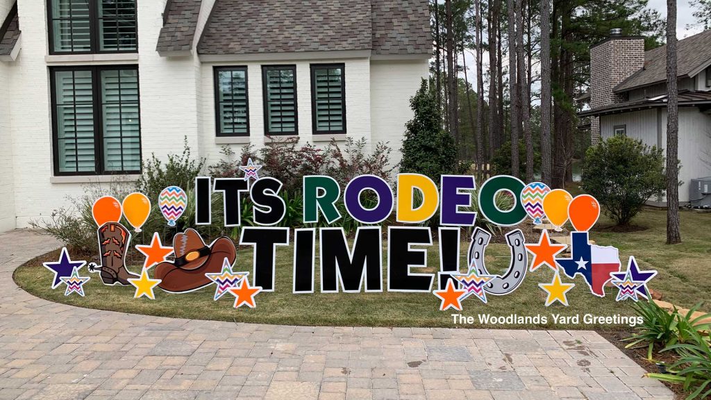 Custom Yard Greetings Texas | The Woodlands Yard Greetings