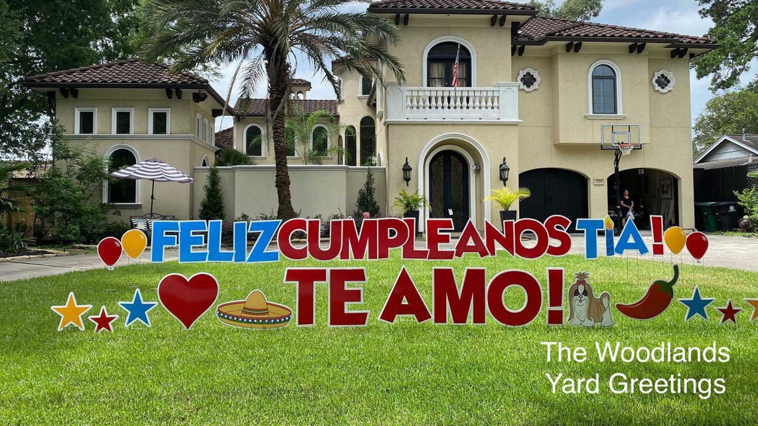 Custom Yard Greetings Texas | The Woodlands Yard Greetings
